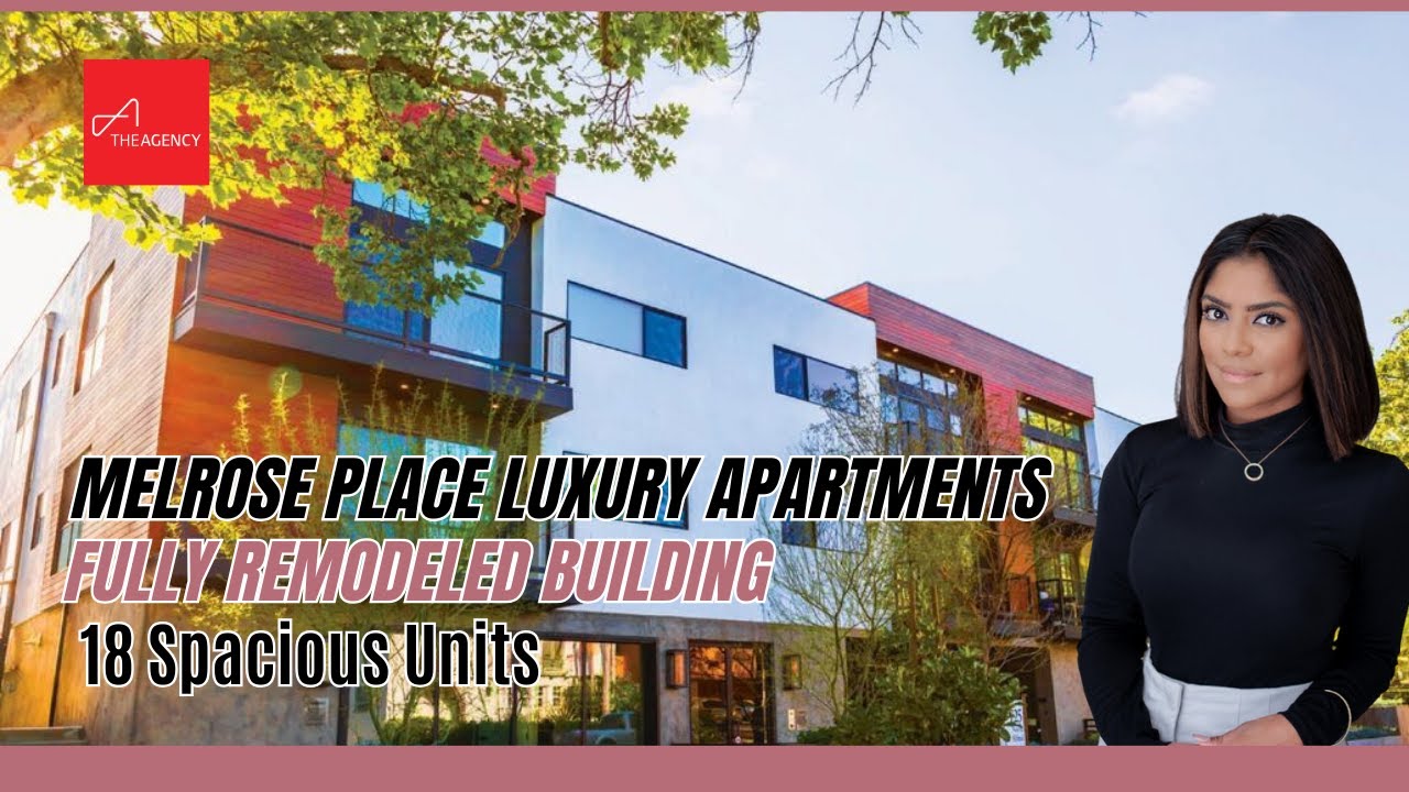 Luxury Apartment Building in Melrose Place | 18 Spacious Units | Fully ...