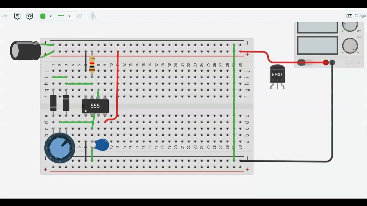 paso a paso del montaje de un control pwm con 555 - YouTube