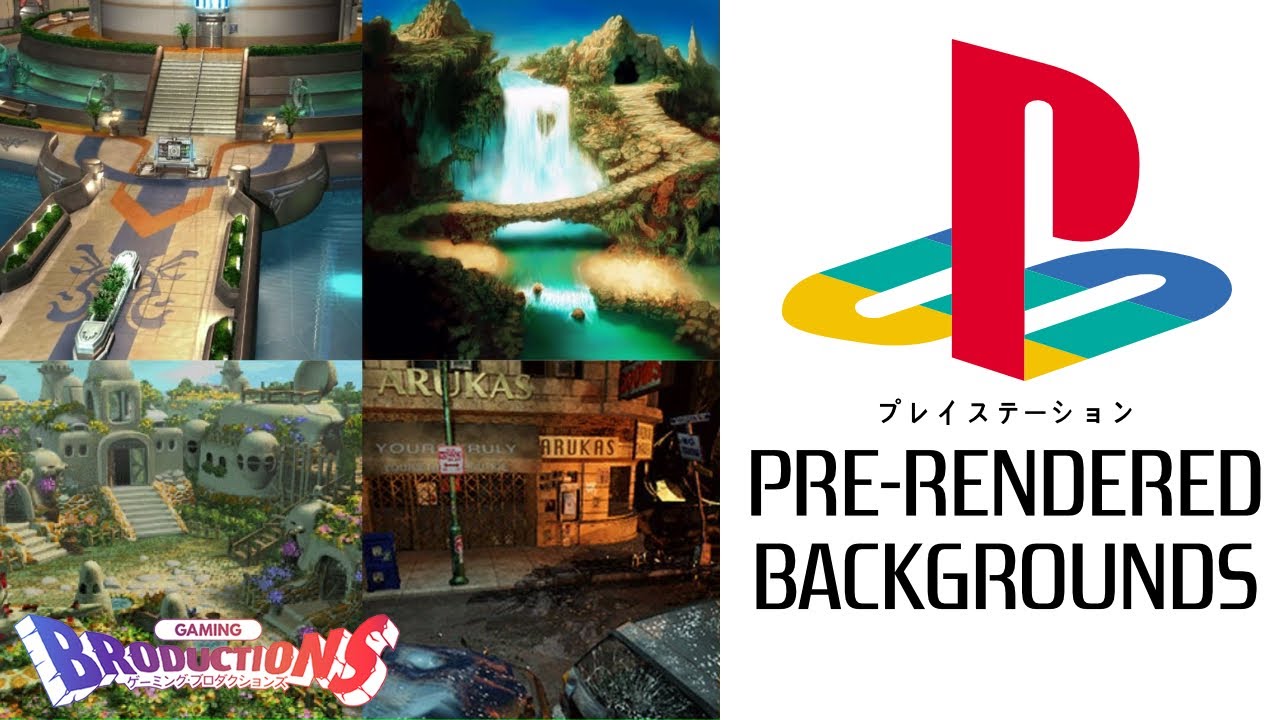 The Magical World of PS1 Pre-Rendered Backgrounds - YouTube