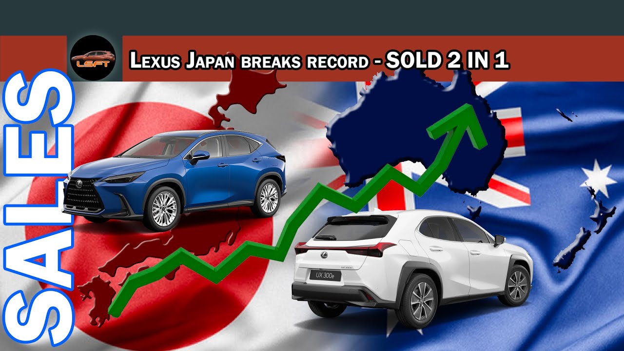Lexus Japan double their market share in their home town - YouTube