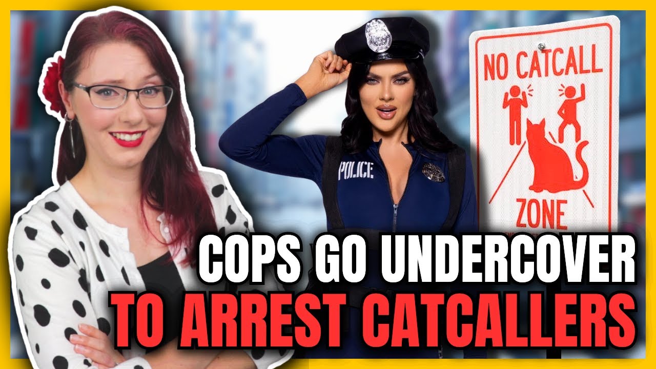 Cops Go Undercover To Arrest Catcallers - YouTube