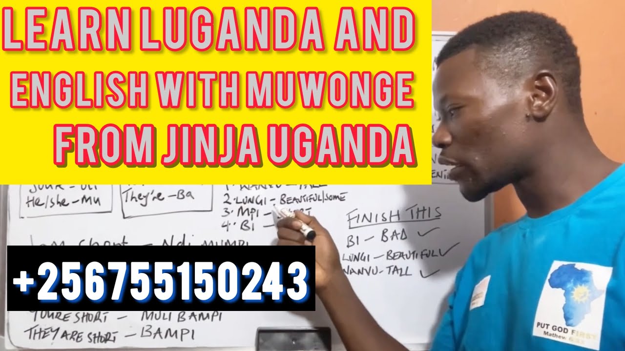 Learn English learn Luganda with Saying your name - YouTube