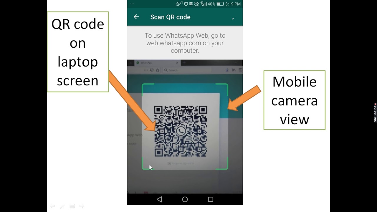 How to open whatsapp in your laptop - YouTube