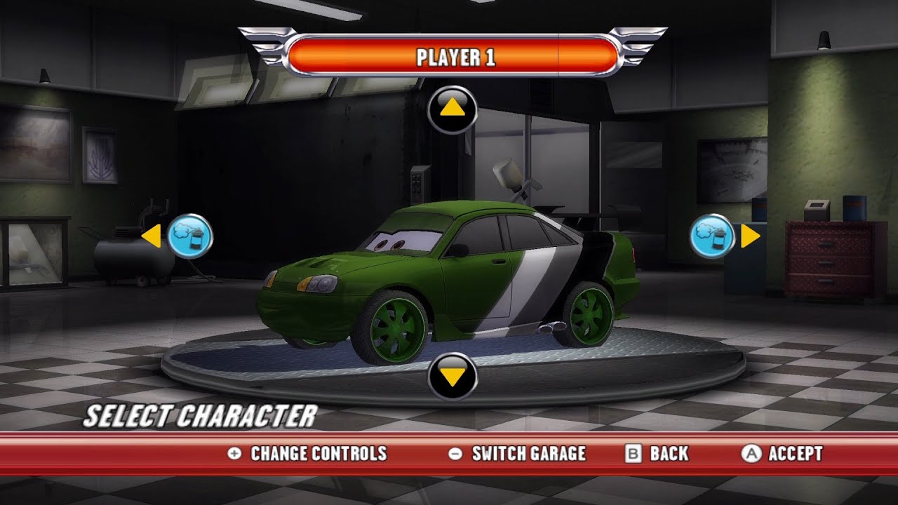 Cars Race-O-Rama Wii - Chick's Racing Students (Dolphin) - YouTube