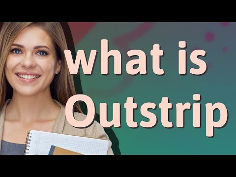 Outstrip | meaning of Outstrip - YouTube