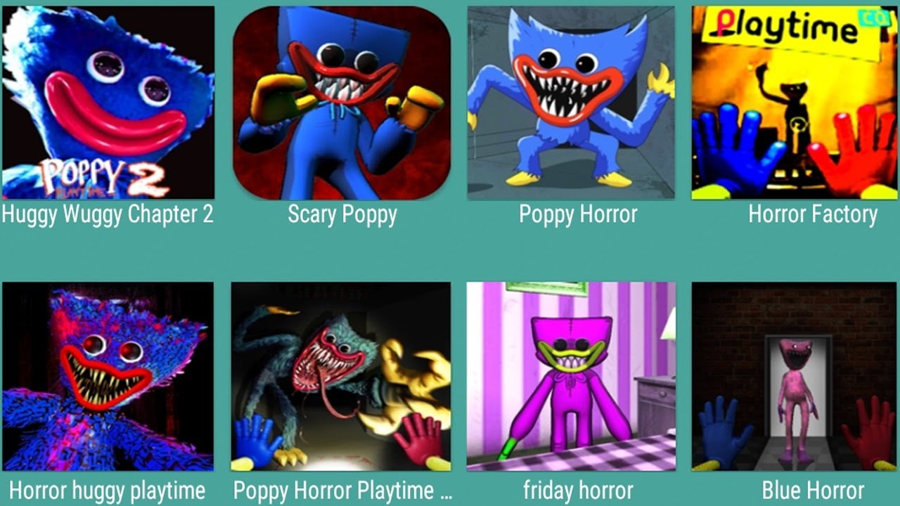 Huggy Wuggy Chapter 2,Scary Poppy,Poppy Horror,Horror Factory,Horror ...