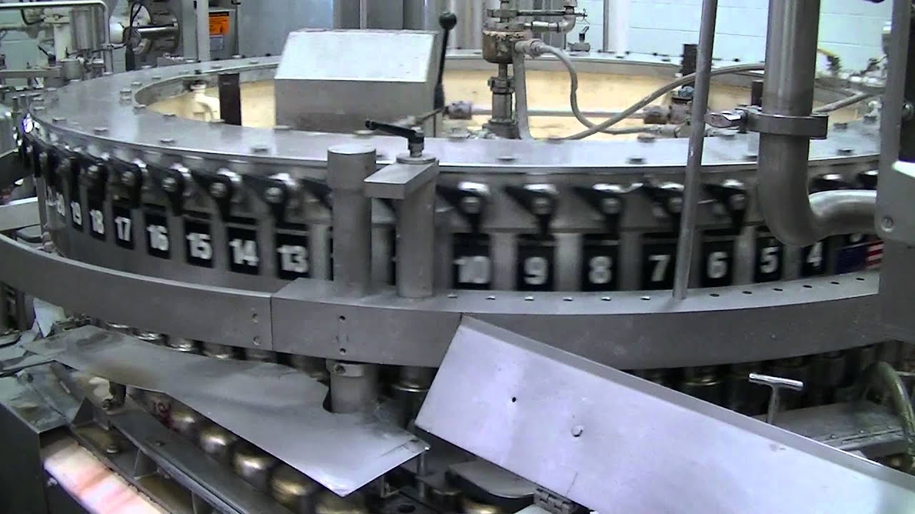 Crown 72FTCF 72 valve can filler - YouTube