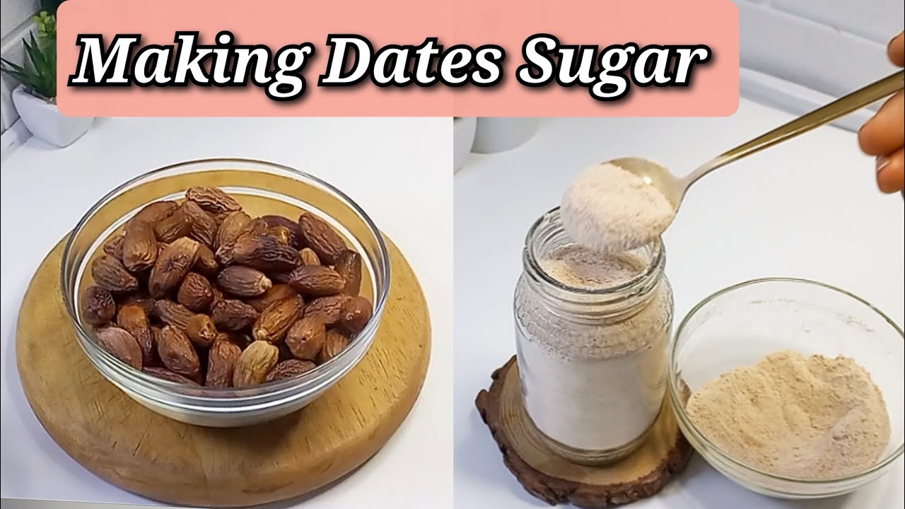 How to Make Natural Sugar || best replacement for Refined Sugars - YouTube