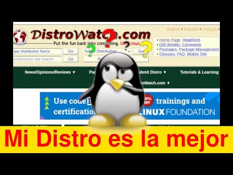 ¿Cuál es la Mejor Distro Linux? [La polémica de DistroWatch] - YouTube