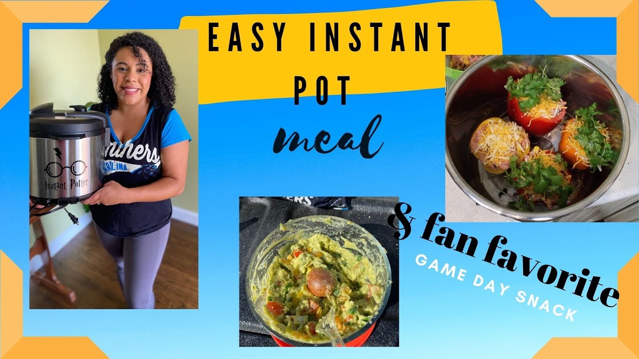 EASY AND YUMMY INSTANT POT MEAL & GAME DAY FAVE - YouTube