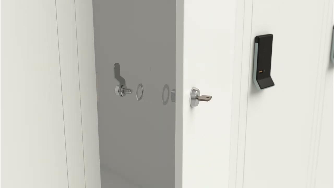 Digilock Retrofit - Key Lock to Aspire RFID - YouTube