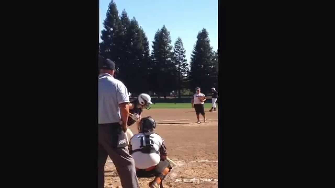 Nevaeh Rodriguez working in the circle bottom of 1 hold them scoreless ...