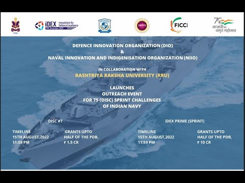 RRU-SASTRA Outreach event for iDEX SPRINT Challenges - YouTube