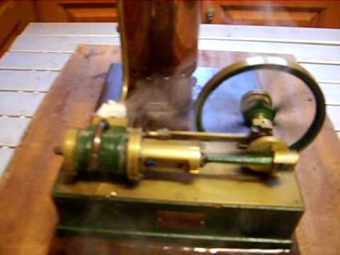 Stevens Model Dockyard steam engine - YouTube