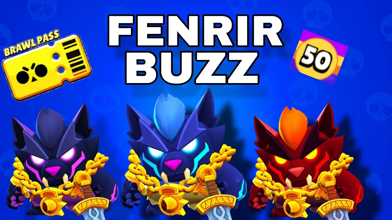 DÉBLOQUAGE DE FENRIR BUZZ SUR BRAWL STAR!!(grave stylé en vrai ...