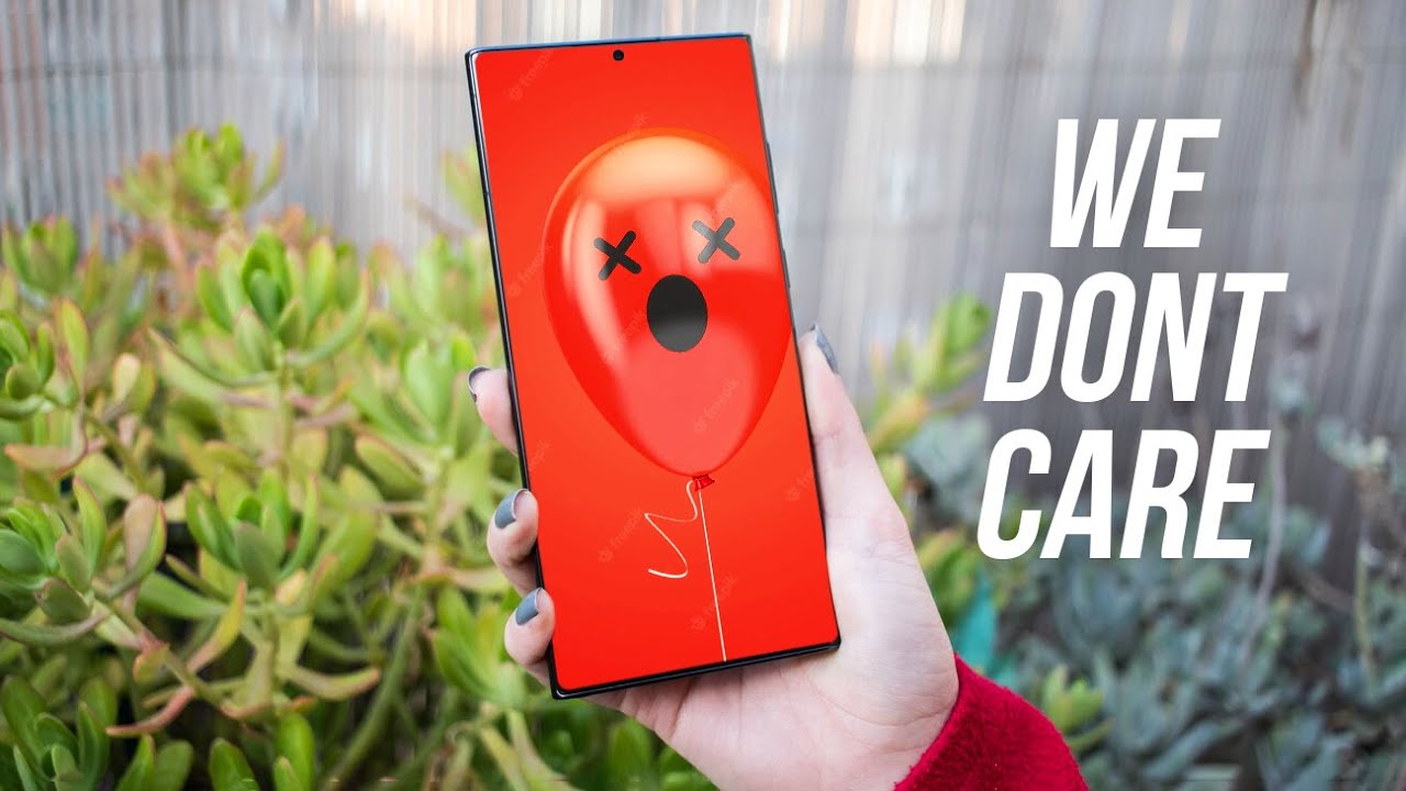 Samsung Just Made Everyone MAD. 😡😡😡 - YouTube