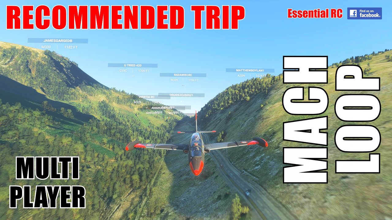 MICROSOFT FLIGHT SIMULATOR 2020: MACH LOOP | RECOMMENDED MULTI-PLAYER ...