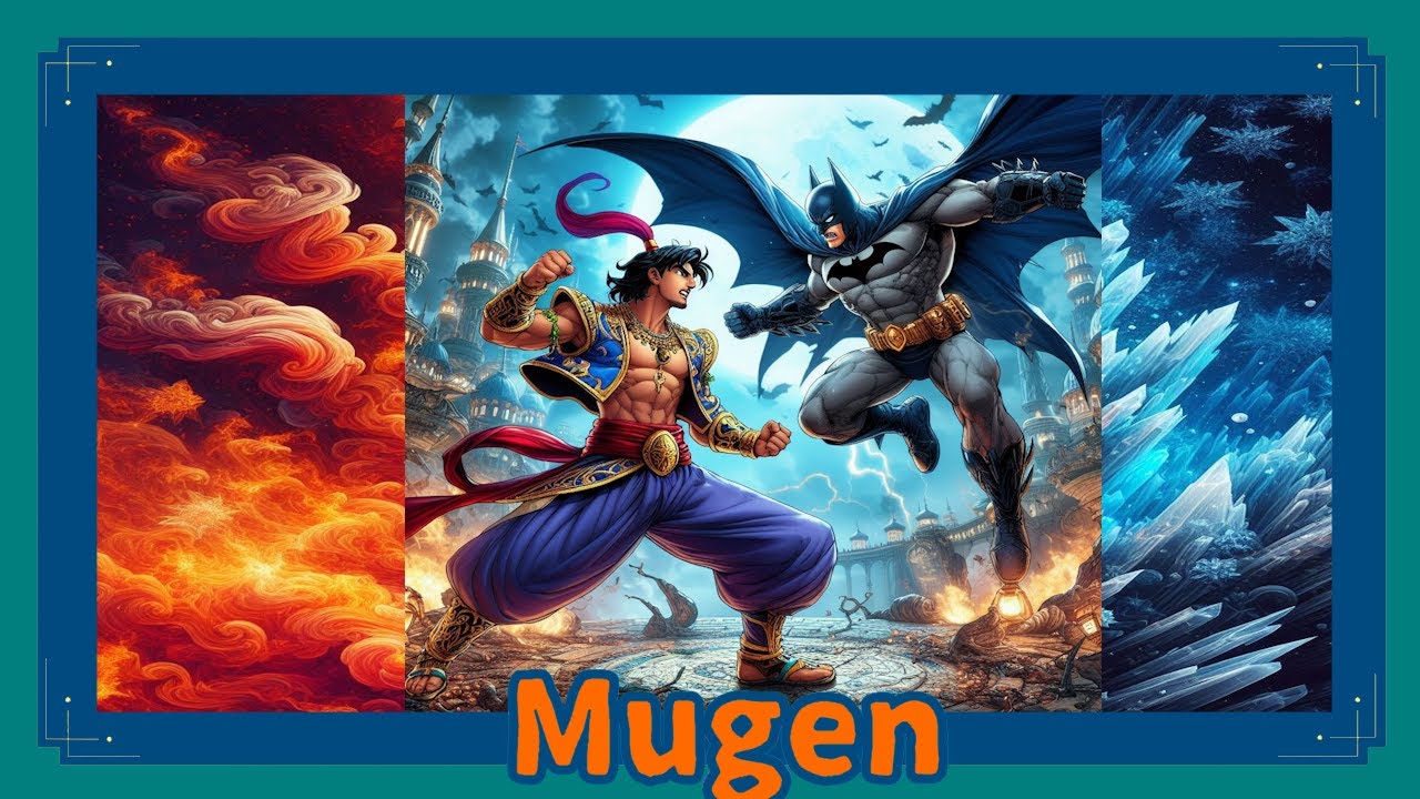 Mugen : Aladdin Vs New Batman (Request) - YouTube