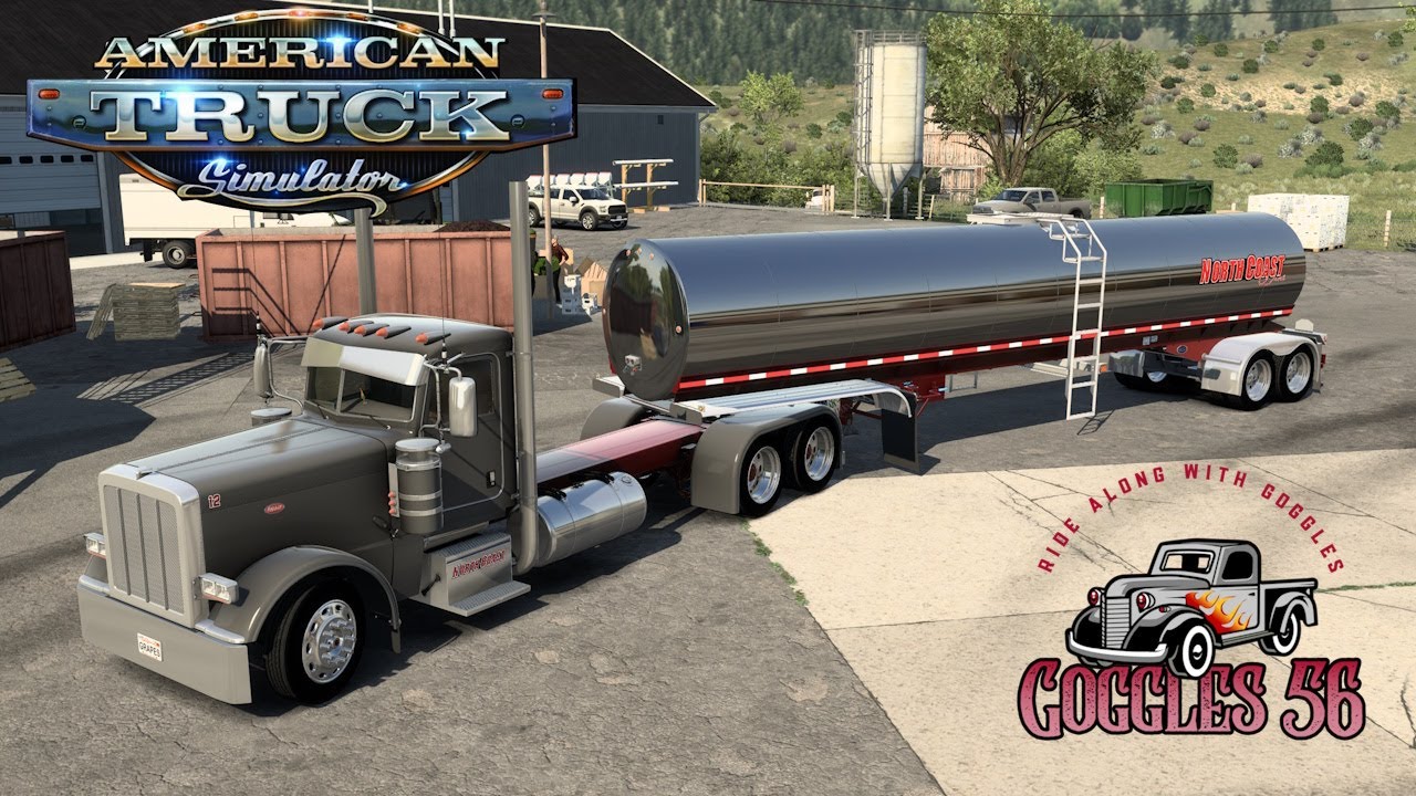 ATS New Ruda 379 389 Wine Hauler Skin | B4RT's Walker Tanker Run to ...