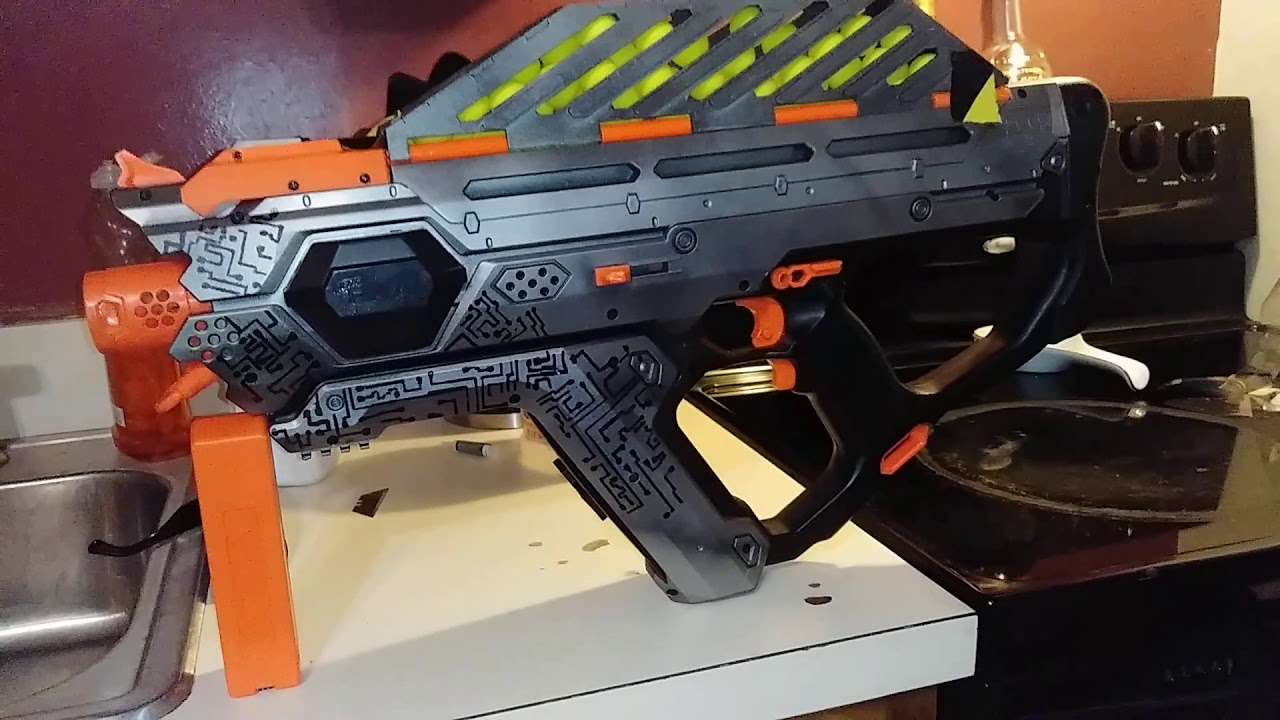 Custom nerf rival perses mod - YouTube