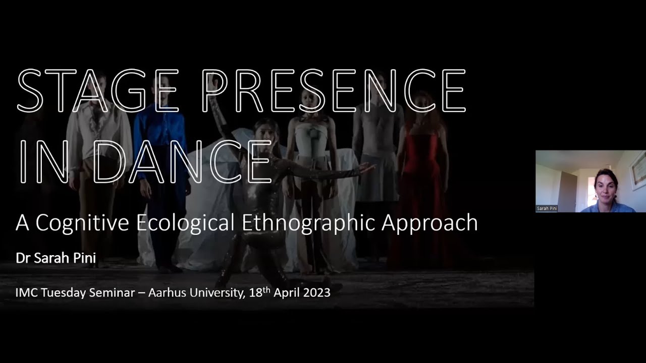 Sarah Pini - Stage Presence in Dance: A Cognitive Ecological ...