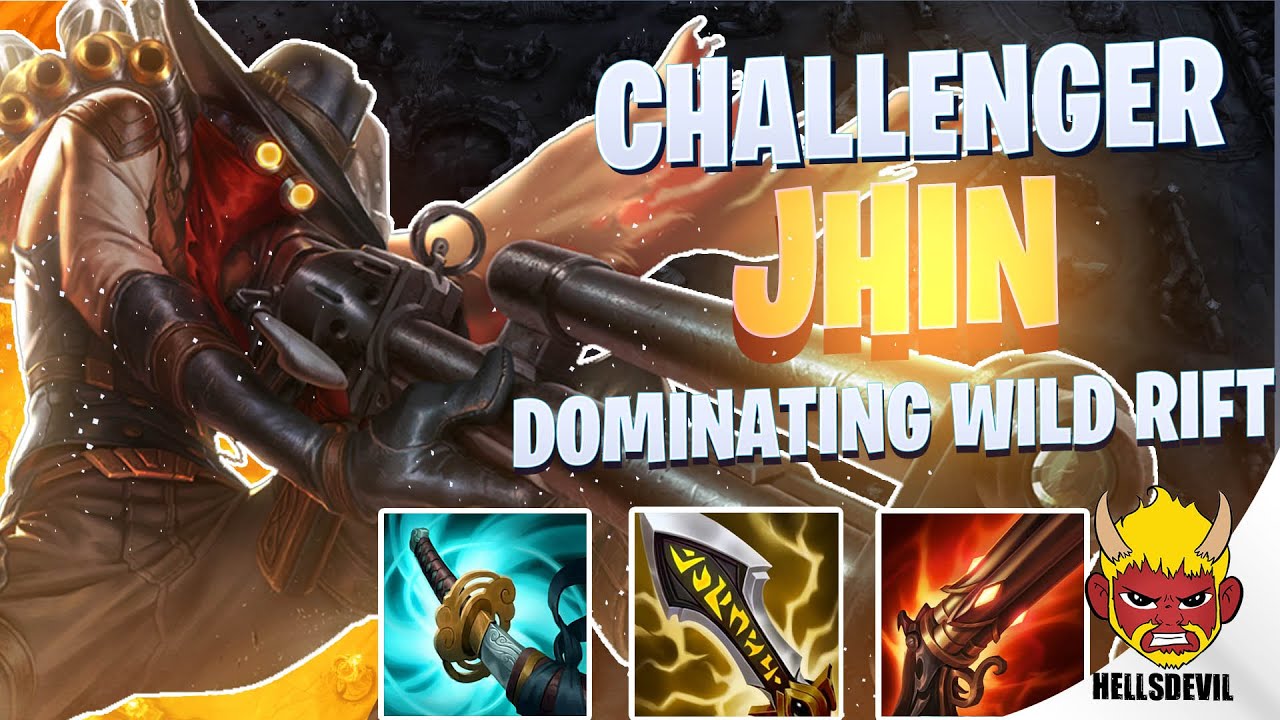 WILD RIFT | Challenger Jhin DOMINATING Wild Rift! | Challenger Jhin ...