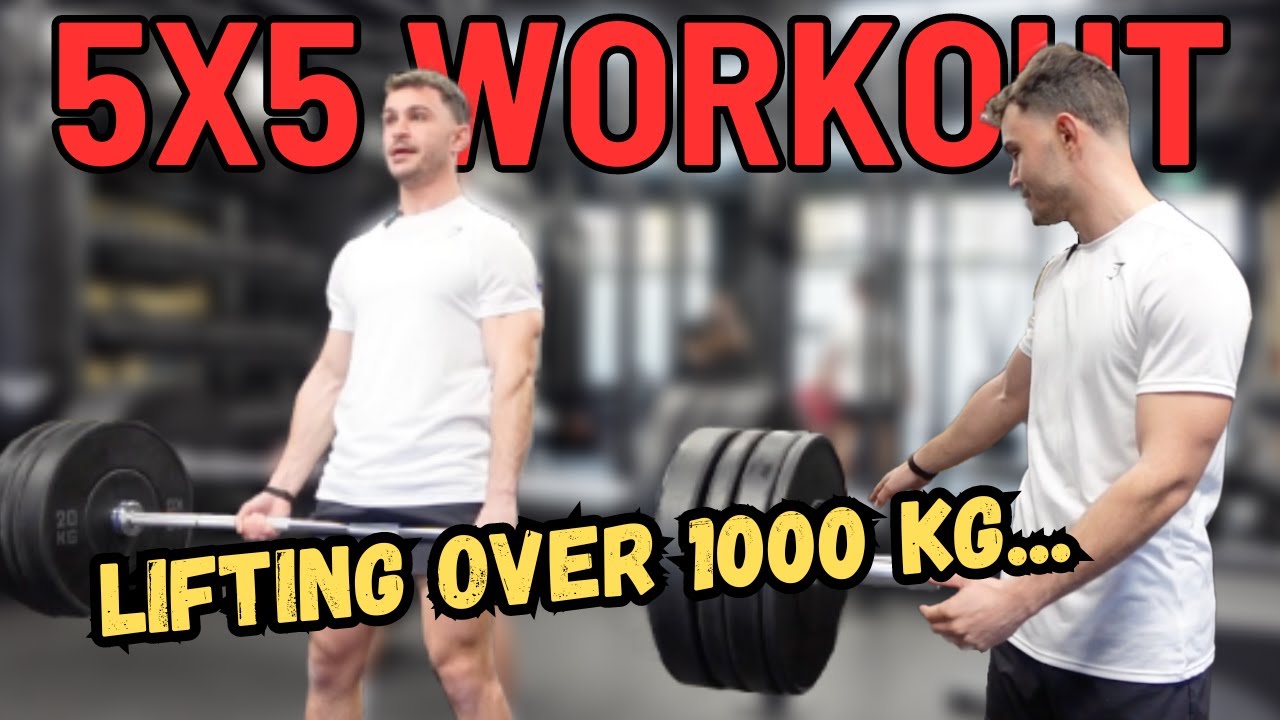 5x5 Workout: Lifting Over 1000kg - YouTube