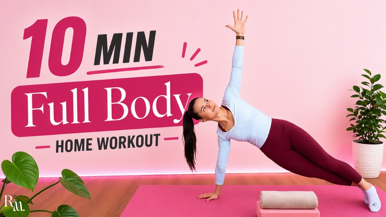 FULL BODY WORKOUT | 10 MIN | Home workout, No Equipment - YouTube