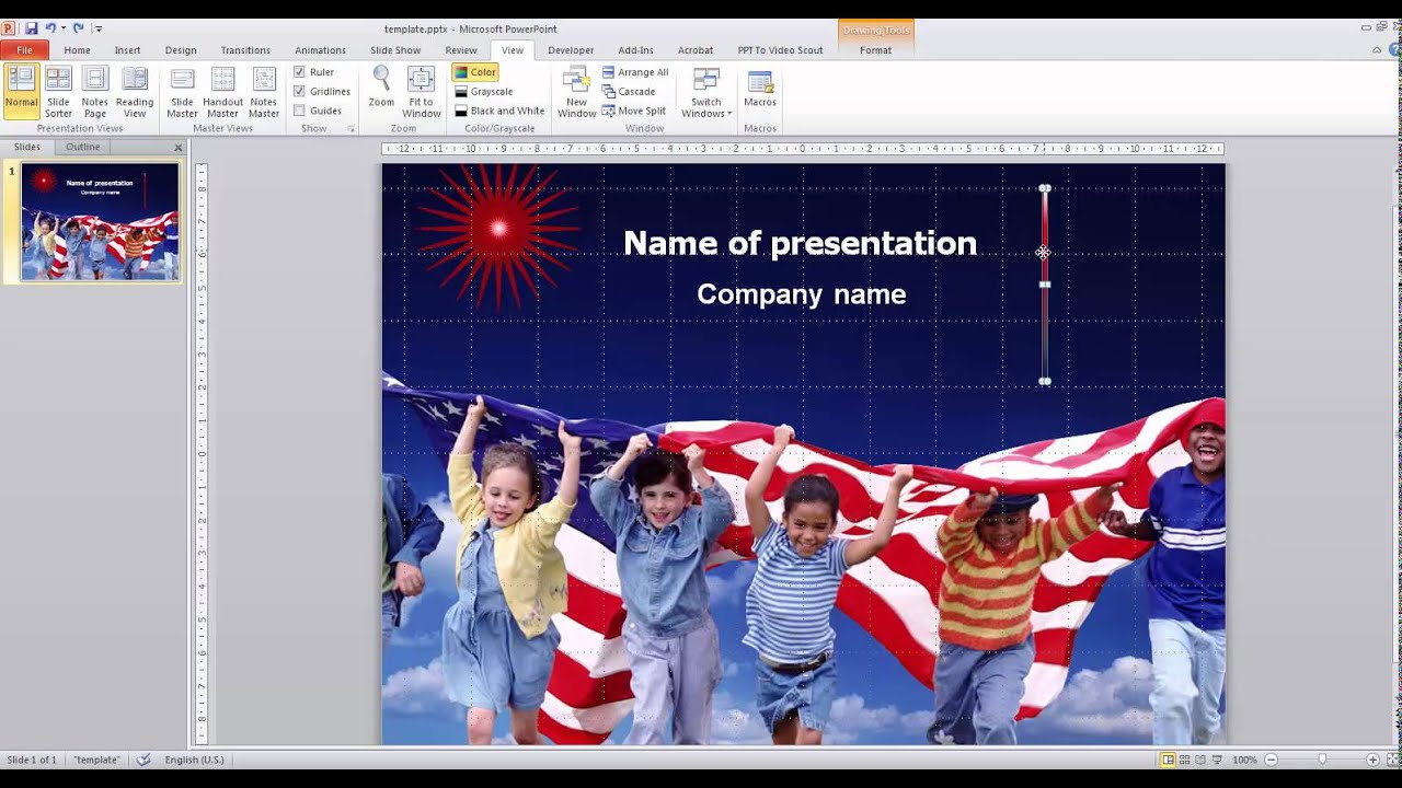 How to create Fireworks in PowerPoint ( www.PoweredTemplate.com) - YouTube