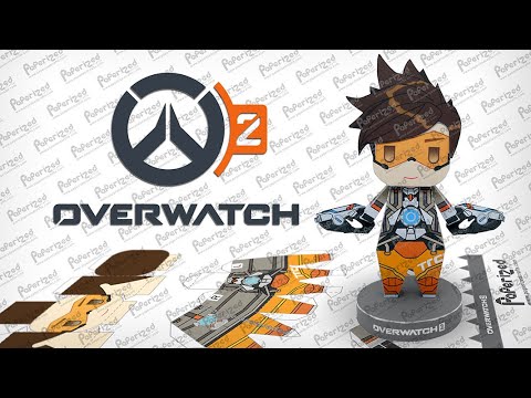 Overwatch 2: Tracer Paperized - YouTube