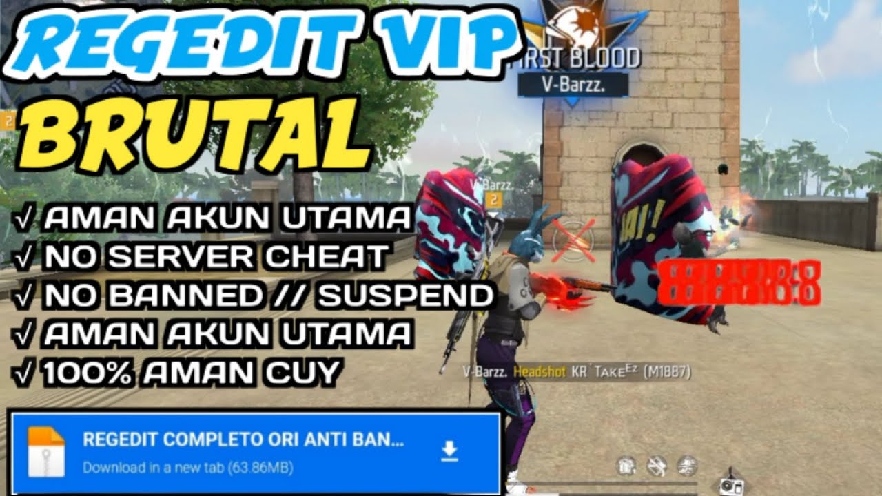 AIM SUPER LOCK KEPALA‼️CONFIG PELICIN LAYAR REGEDIT || CONFIG AUTO HEADSHOT FF 2023 - FF MAX DAN ...