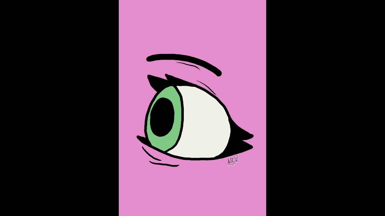 Blinking Animation + Speed Paint - YouTube