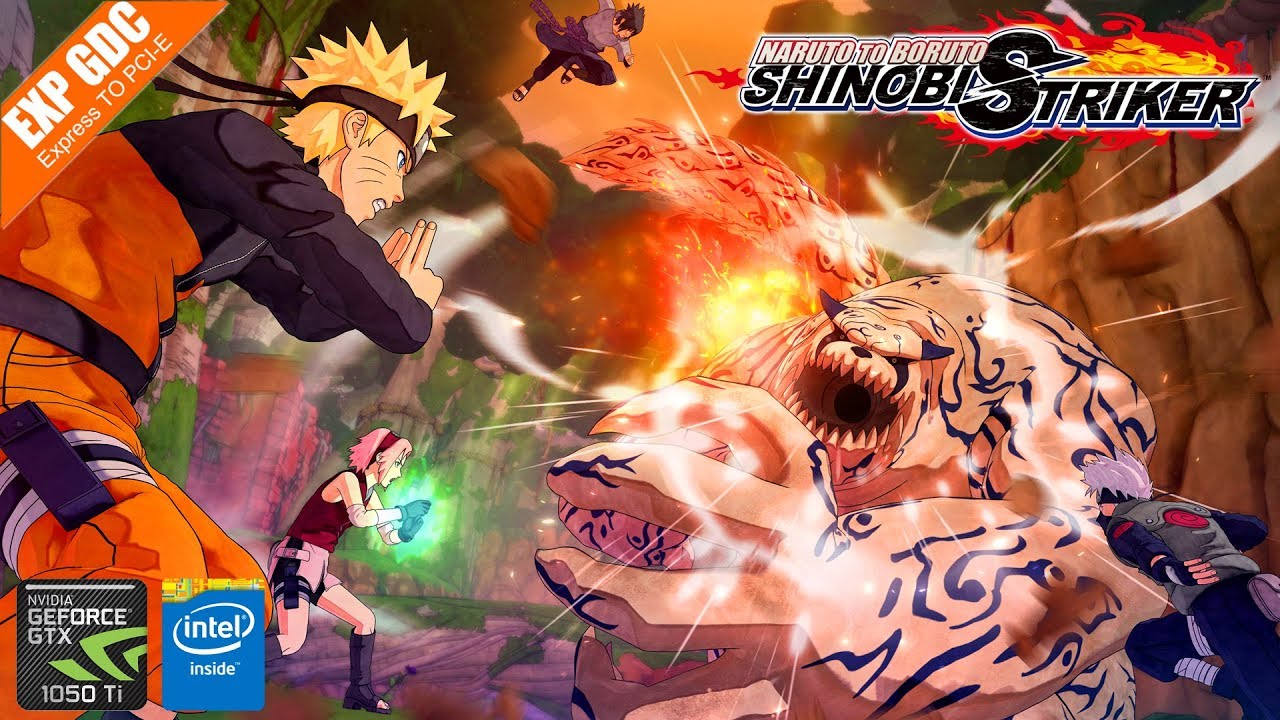 Naruto to Boruto Shinobi Striker on NVIDIA GeForce GTX 1050 Ti with eGPU (EXP GDC) - YouTube