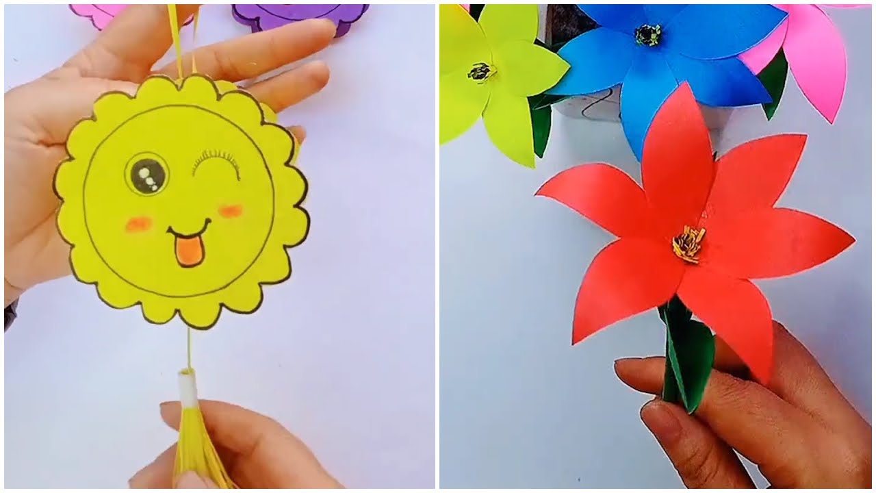 Easy Paper Craft DIY Wall handing Craft Ideas Home decor | Creative ...