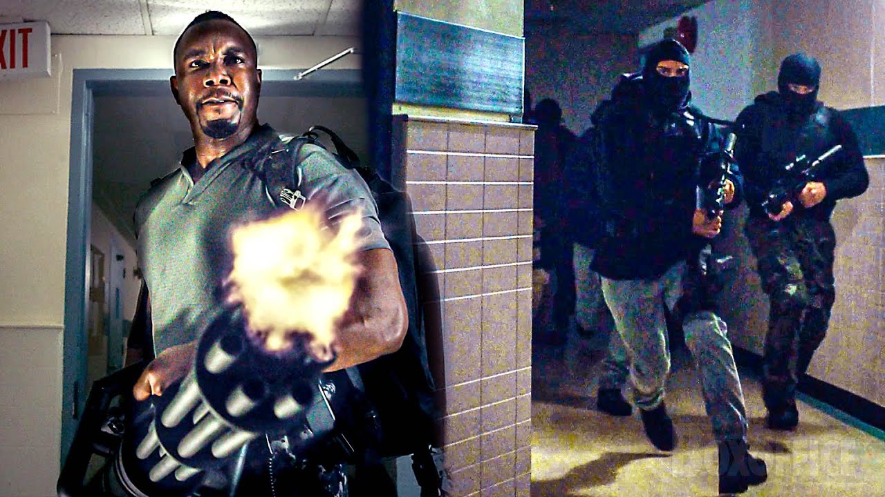 He makes villain smoothie with a gatling gun | S.W.A.T.: Under Siege ...