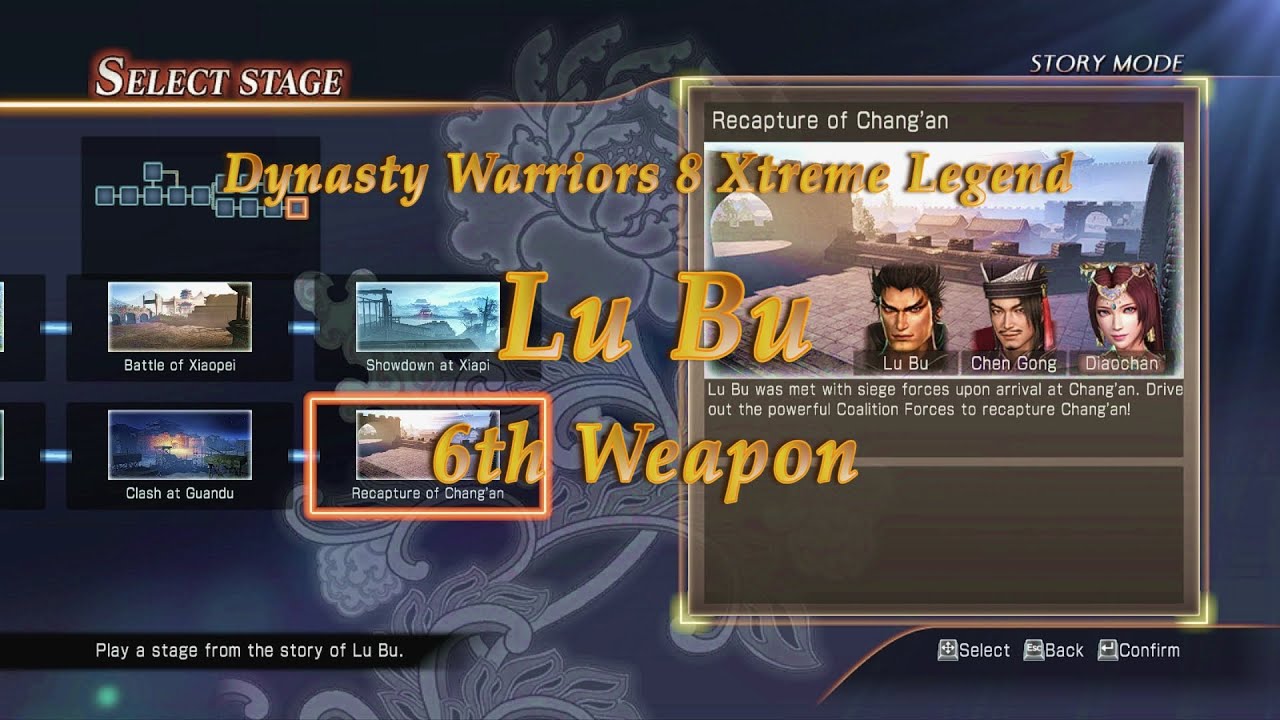Lu Bu Hypothetical Stage 9 - Recapture of Chang'an(Lu Bu 6th weapon ...
