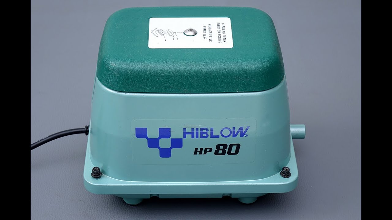 Hiblow HP - wymiana membran - YouTube
