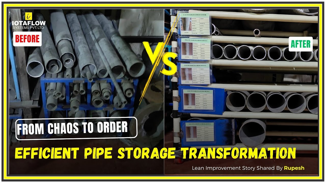 Streamlined Pipe Storage: Transforming Chaos into Efficiency with ...