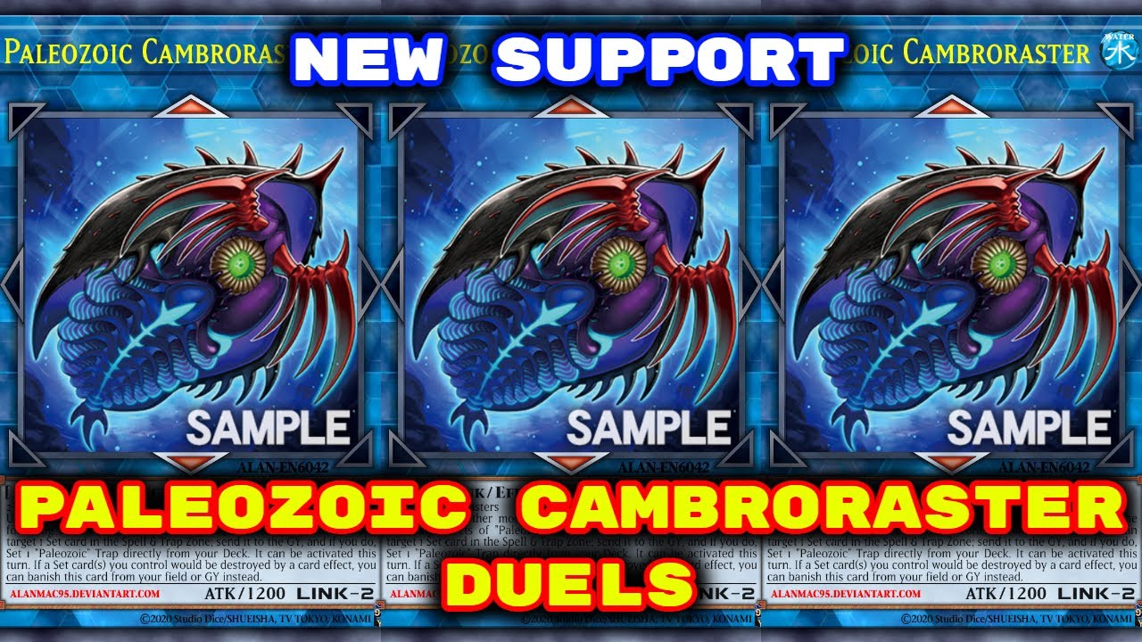 Yugioh - Paleozoic Duels (Pure) (Paleozoic Cambroraster) (Deck Download ...