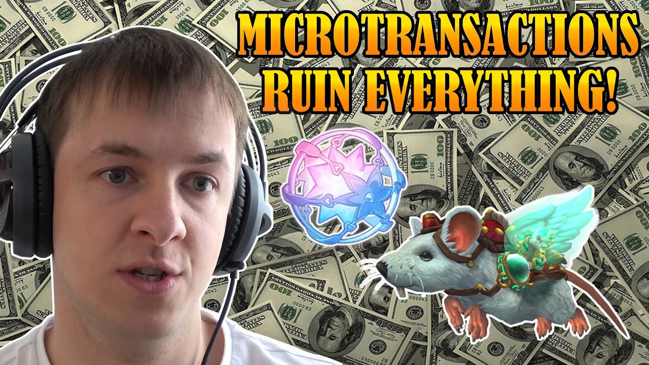 Microtransactions Are Ruining Games! Here Is Why! - YouTube