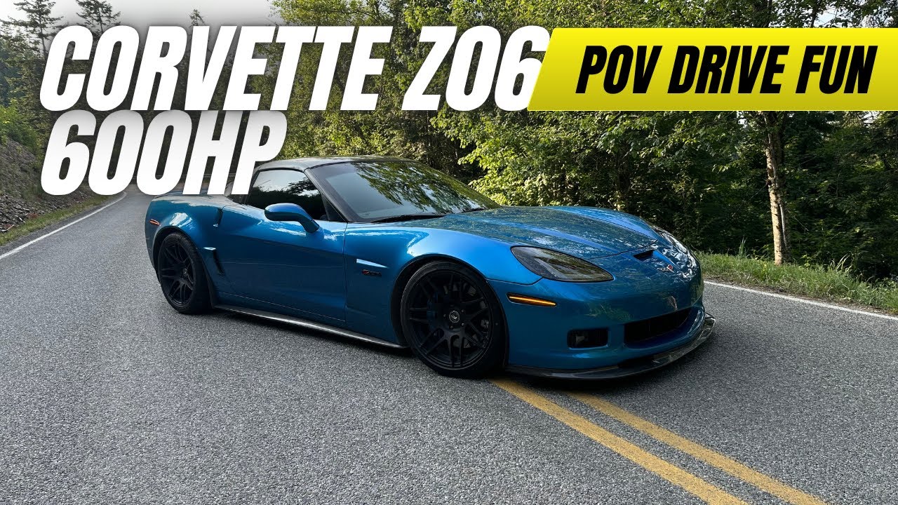 POV - Evening Drive In My Built C6 Corvette Z06 - YouTube