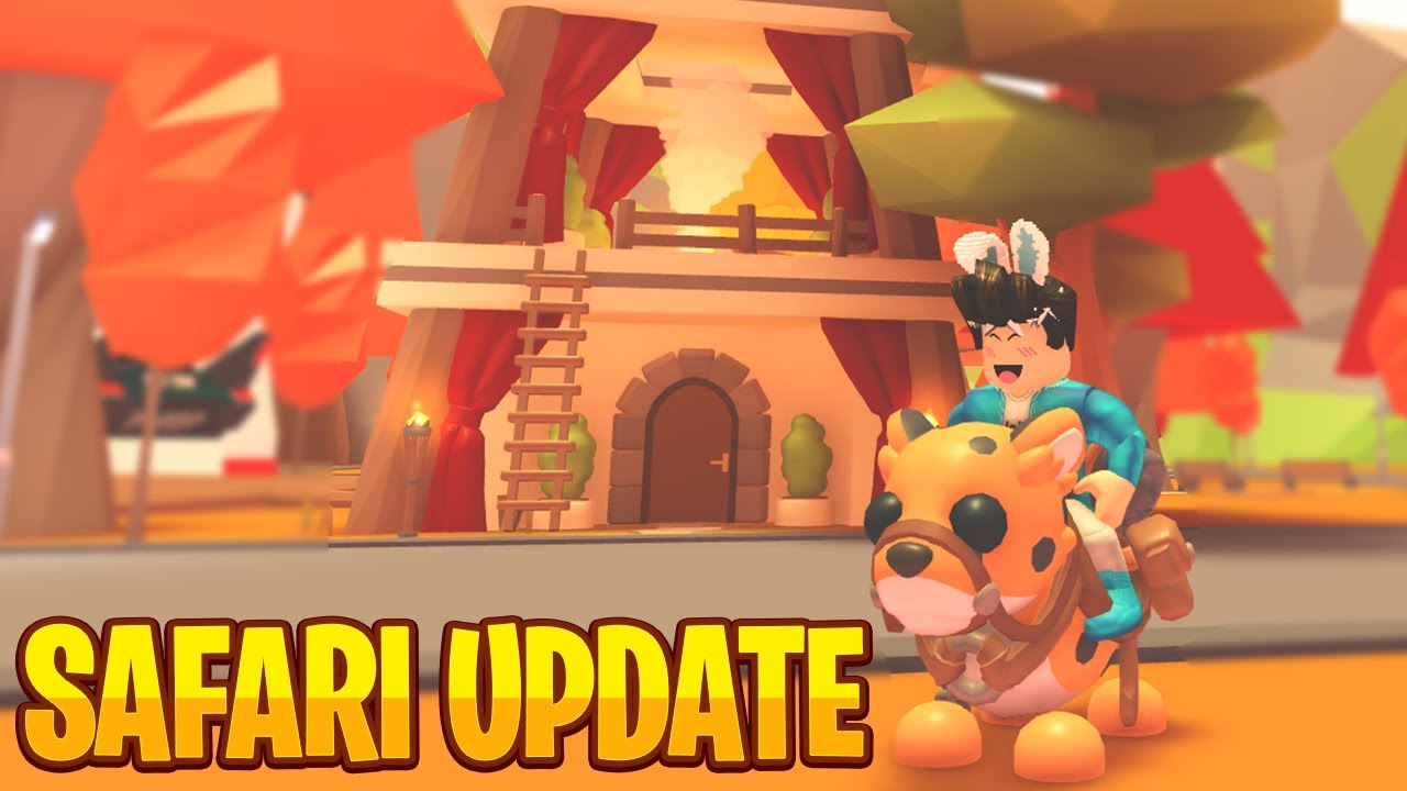 Ein PET aber doch ein AUTO + SAFARI Haus UPDATE in Adopt Me! - YouTube