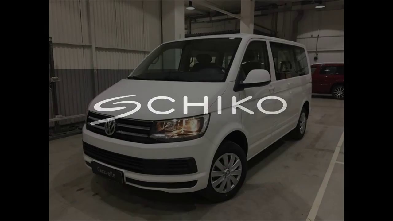 Chiko car sunshades Installation Volkswagen Caravelle T6 - YouTube