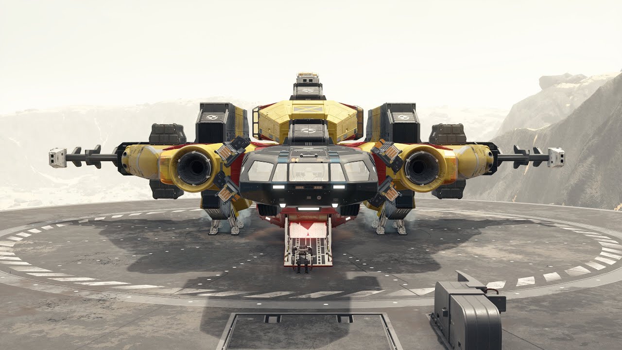 Starfield - KINGSNAKE, Class B Heavy Corvette - YouTube