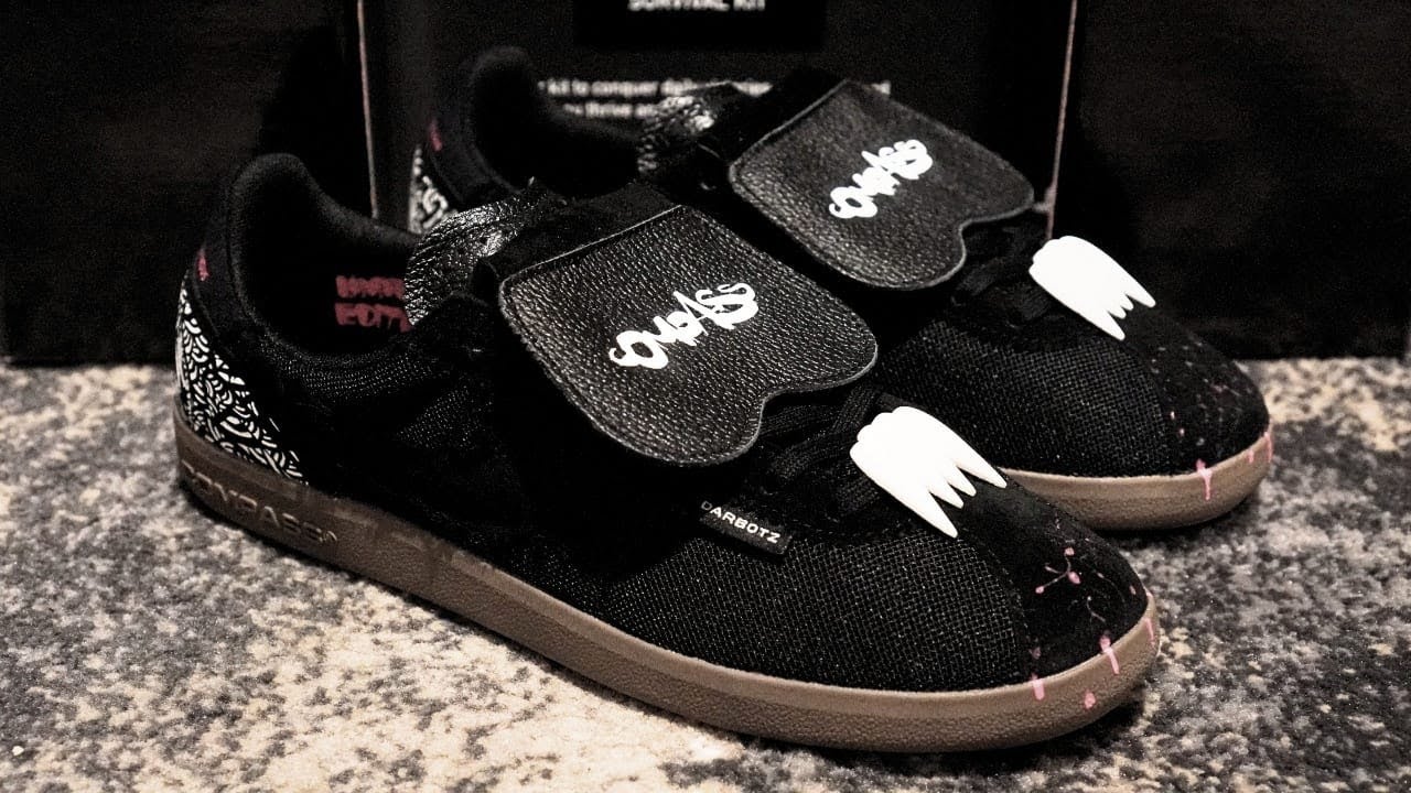 Review dan Unboxing Sepatu Compass Tribune Darbotz Black Kolaborasi ...