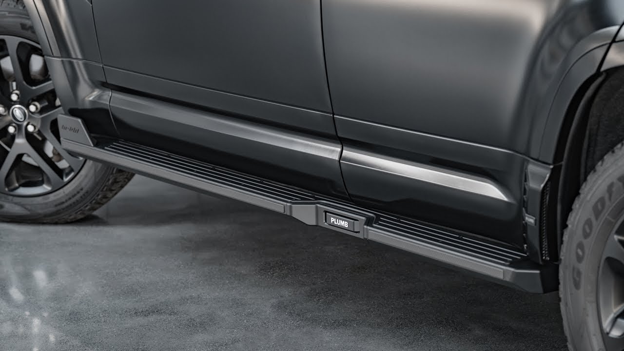 PLUMB Side Step Wide Body Kit for 2020+ Land Rover Defender 110 - YouTube