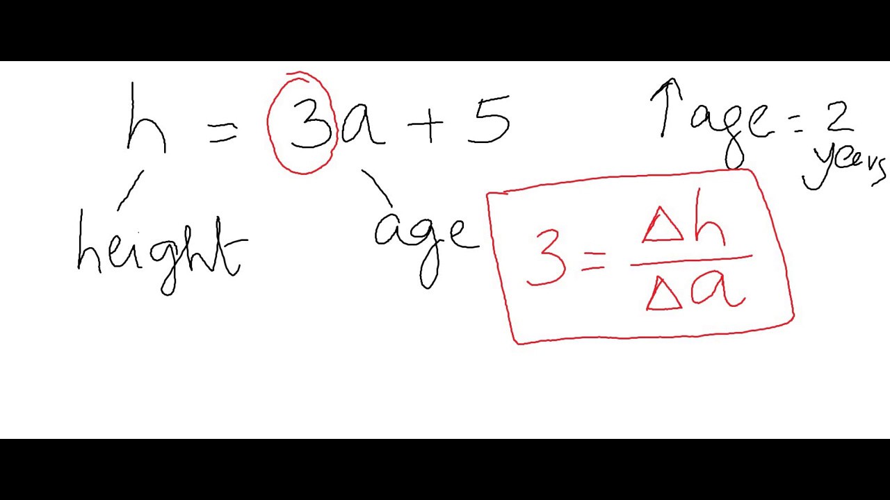 SAT MATH - Slope in Word Problems on Linear Functions - That's it ...