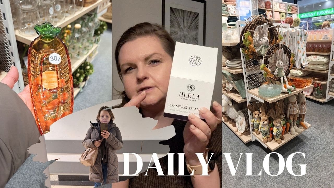 UDAŁO SIĘ DOTRZEĆ😉HOMLA CUDNE DEKORACJE NA WIELKANOC🐣HAUL ZAKUPOWY HEBE ...