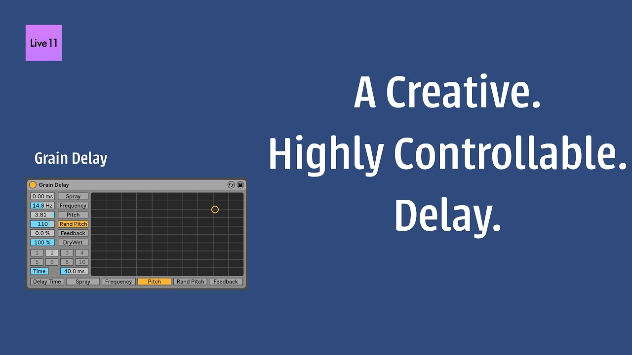 The Most CREATIVE Audio Effect in Ableton - Grain Delay Tutorial - YouTube
