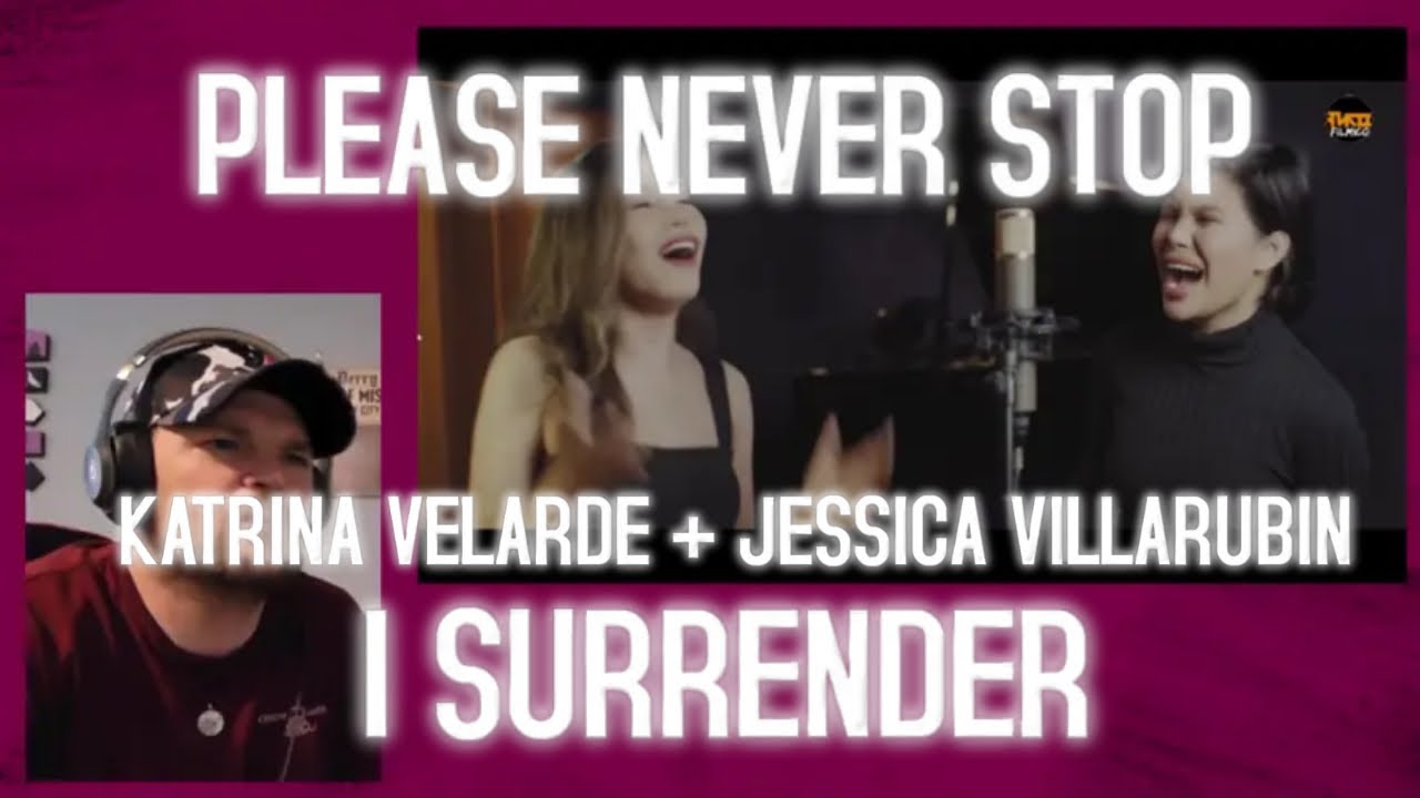 Reacting to I SURRENDER by KATRINA VELARDE and JESSICA VILLARUBIN - YouTube